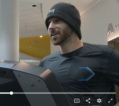 Portland local Jared Blank runs marathon on treadmill - International ...