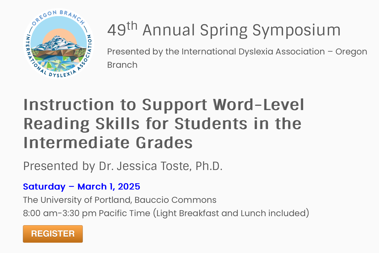 International Dyslexia Association | Oregon ...Until Everyone Can Read!